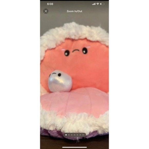 Squishable | Toys | Squishable Oyster W Pearl Easter Birthday Christmas Stuffed Animal Plush Toy ...